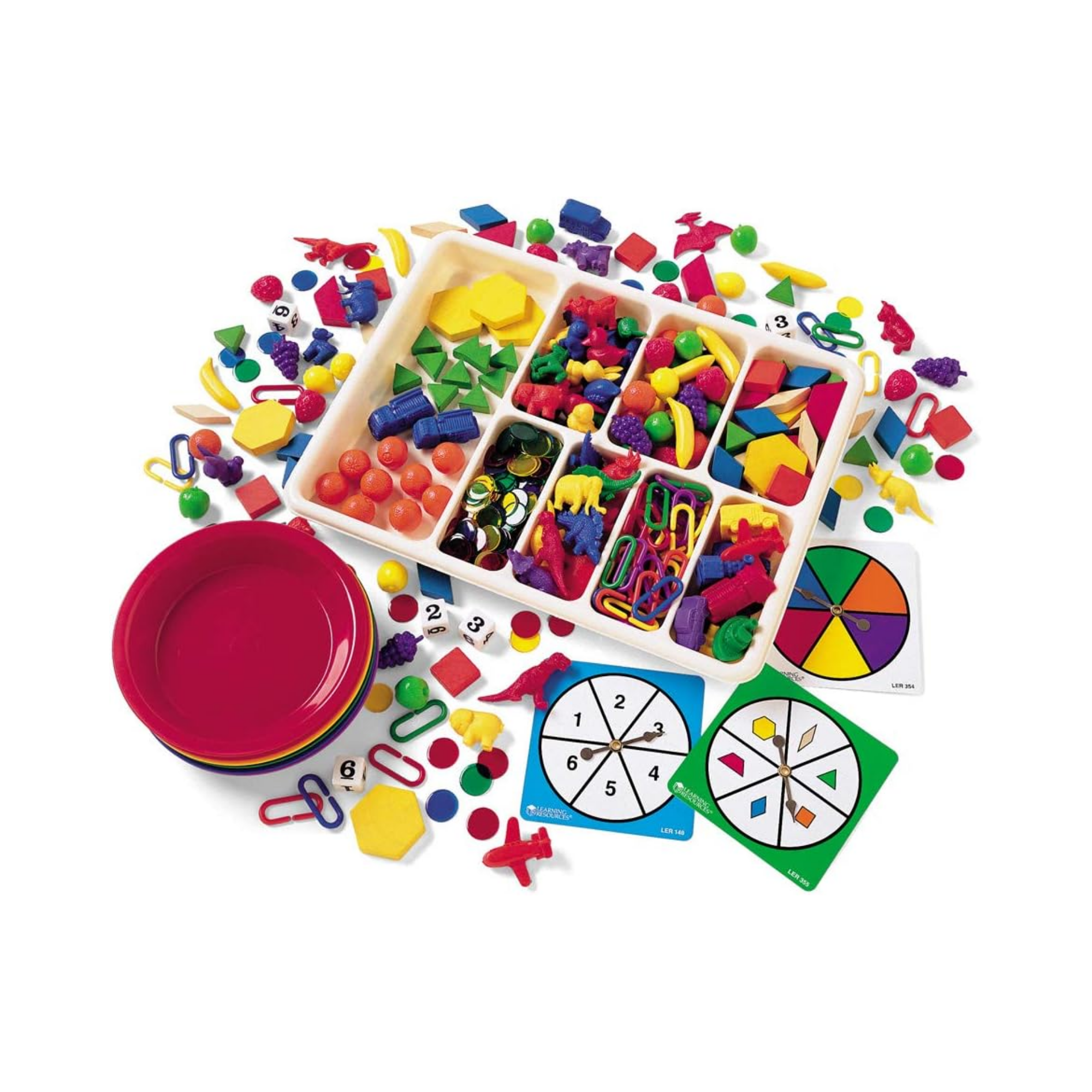 Learning Resources The Original Super Sorting Set, 600+ Pieces, Includ ...