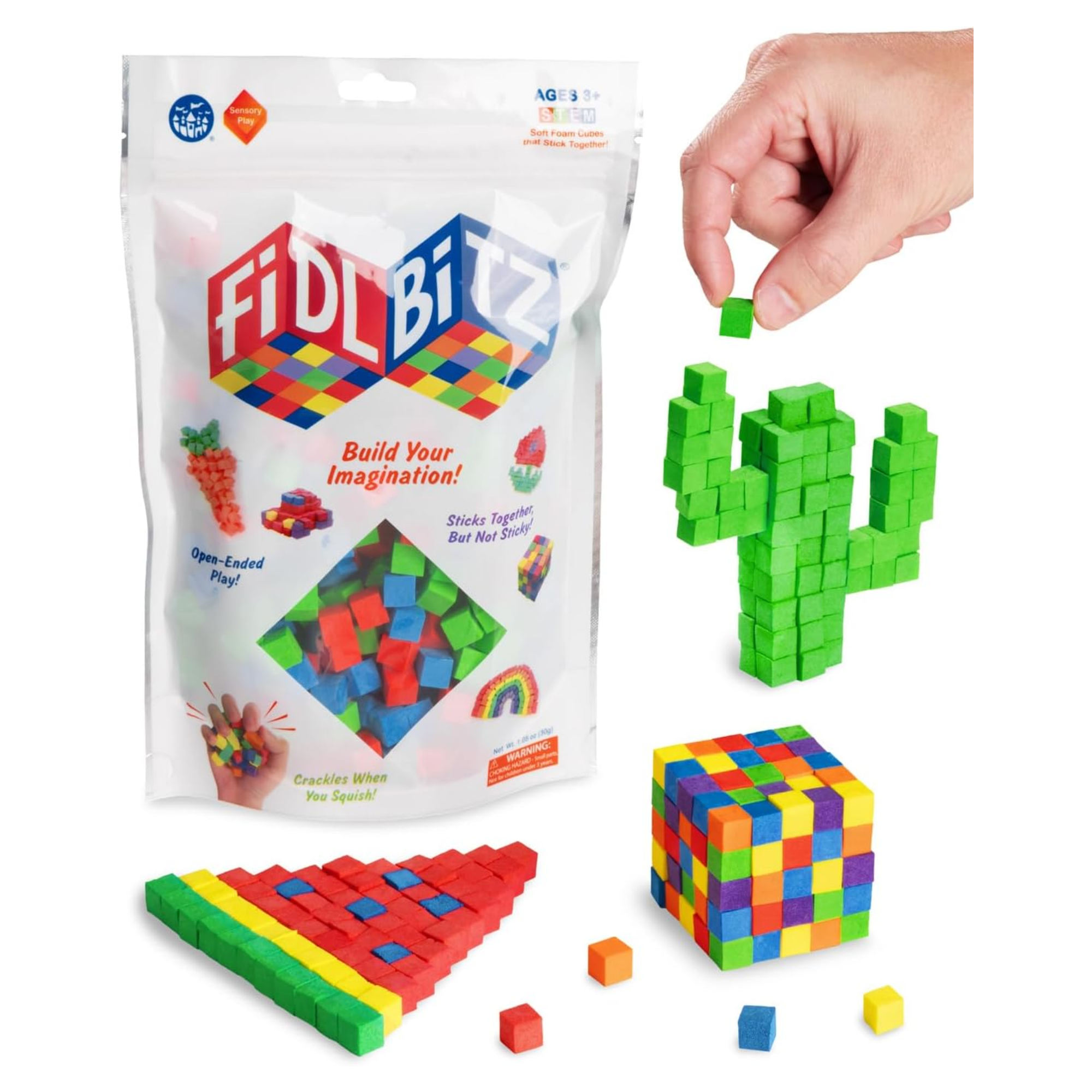 Play Visions FidlBitz - Revolutionary Cubes That Stick Together, But N ...