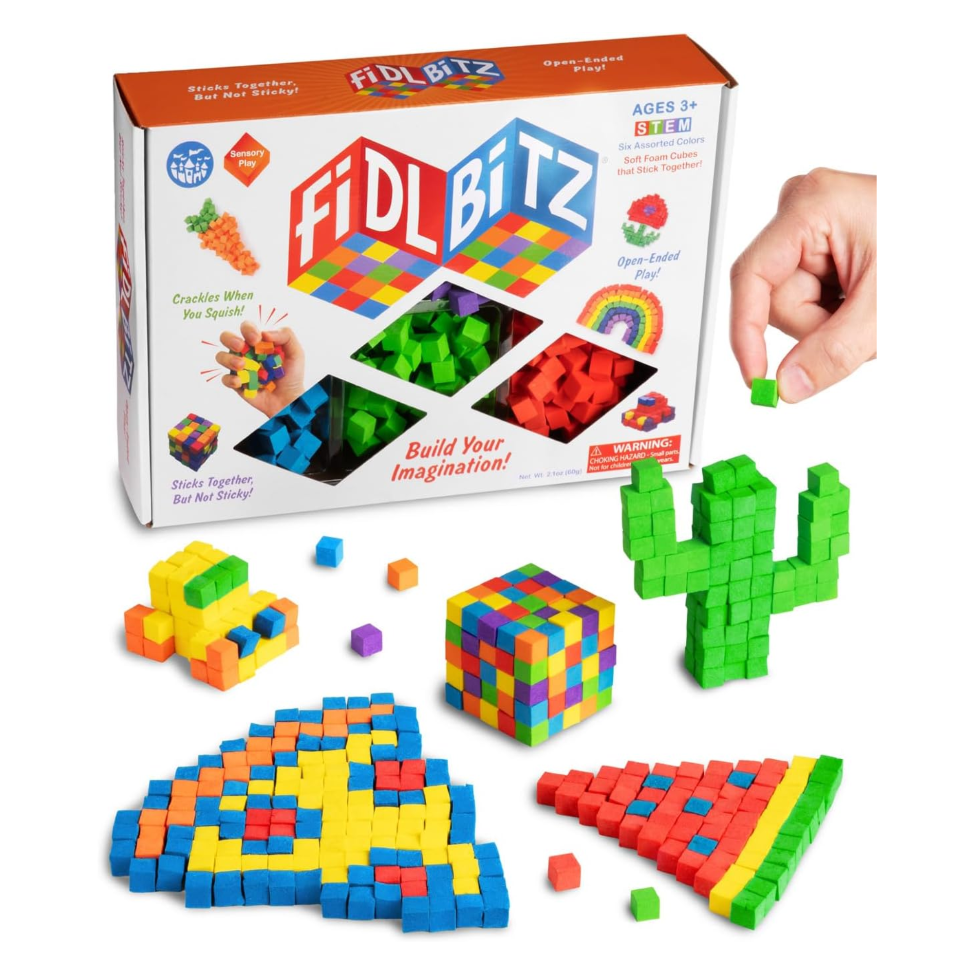 Play Visions FidlBitz - Revolutionary Cubes That Stick Together, But N ...