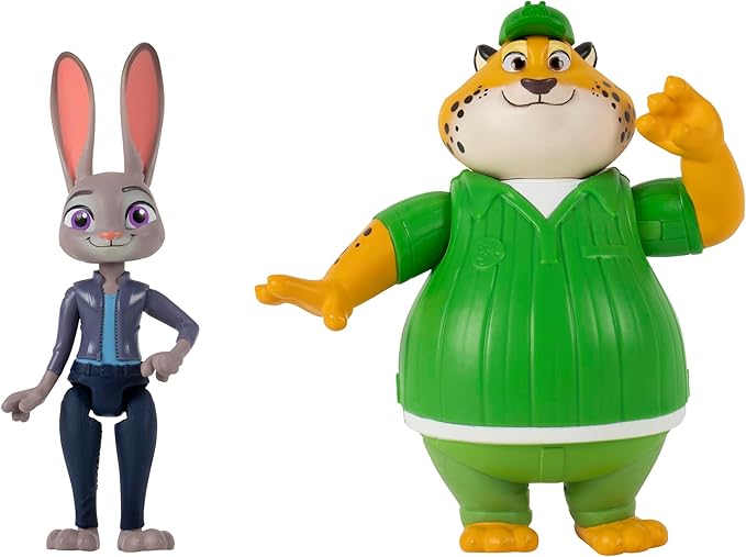 Disney Zootropolis 2 Figure 3-Inch 2-Pack - Judy Hopps with Clawhauser ...