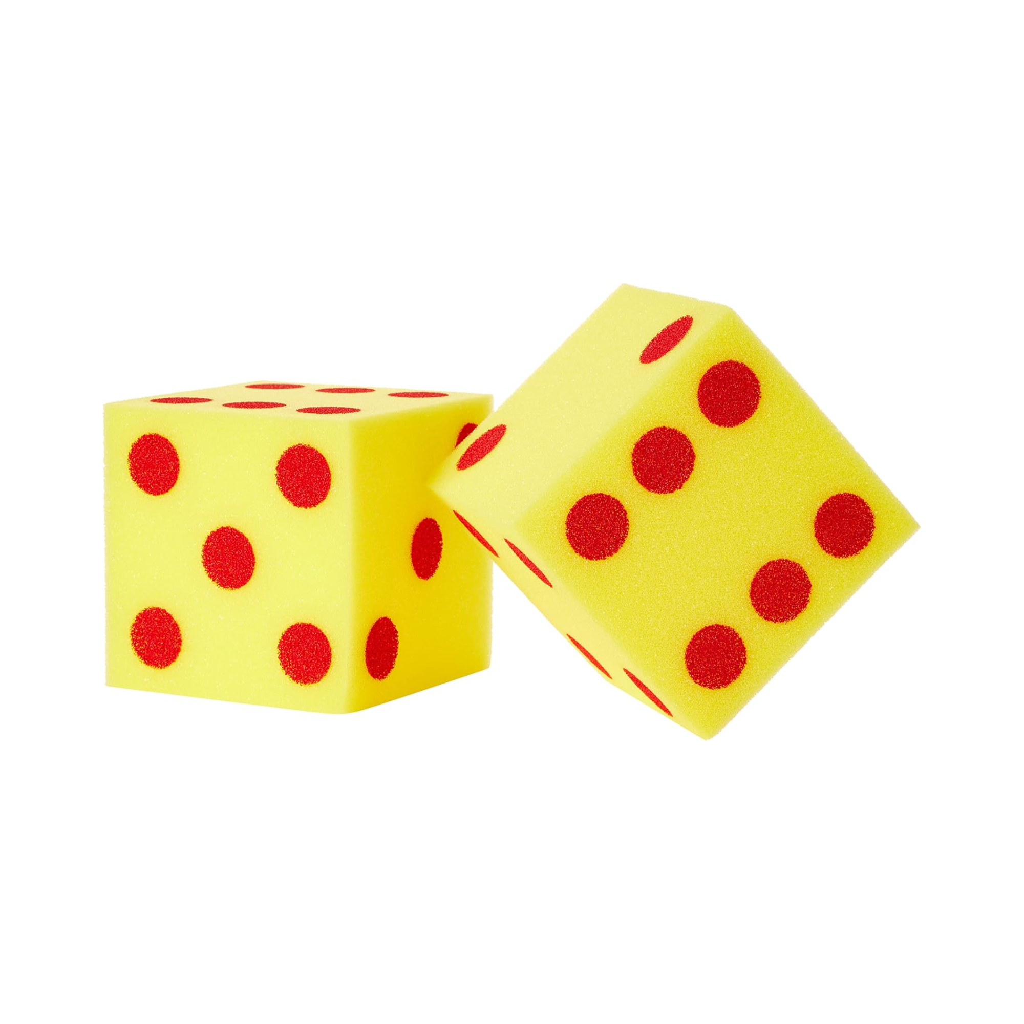 Learning Resources Giant Soft Dot Cubes, Set of 2 Jumbo Foam Dice for ...