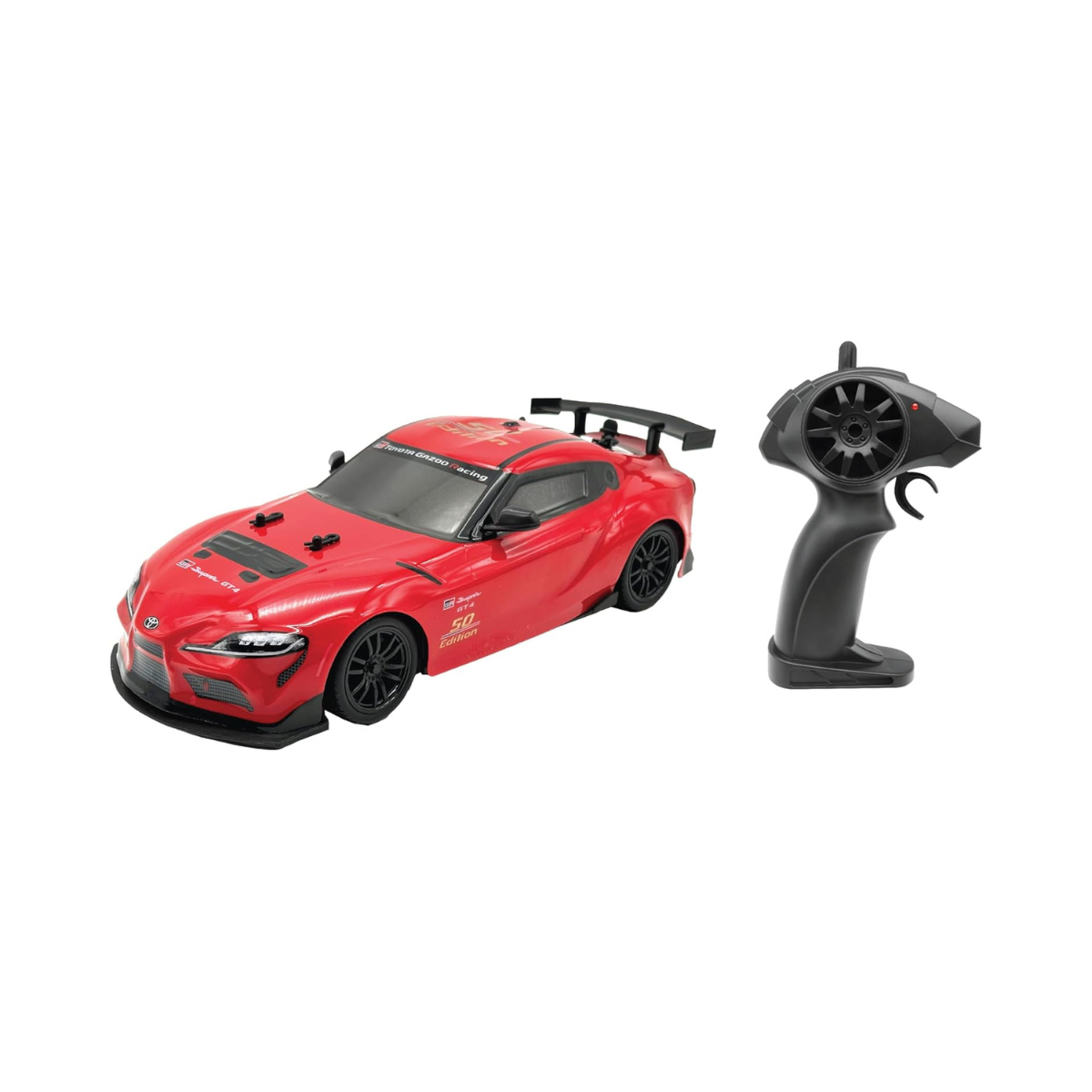 D-Power 1:16 Toyota Supra GT4 RC Car, 2.4GHz Remote Control Vehicle, R ...
