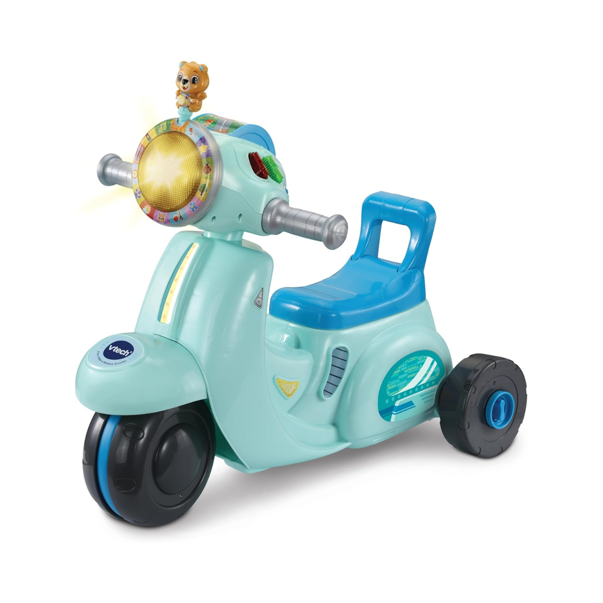 VTech Baby 2-in-1 Ride & Balance Scooter – Trike to Balance Bike, Inte ...