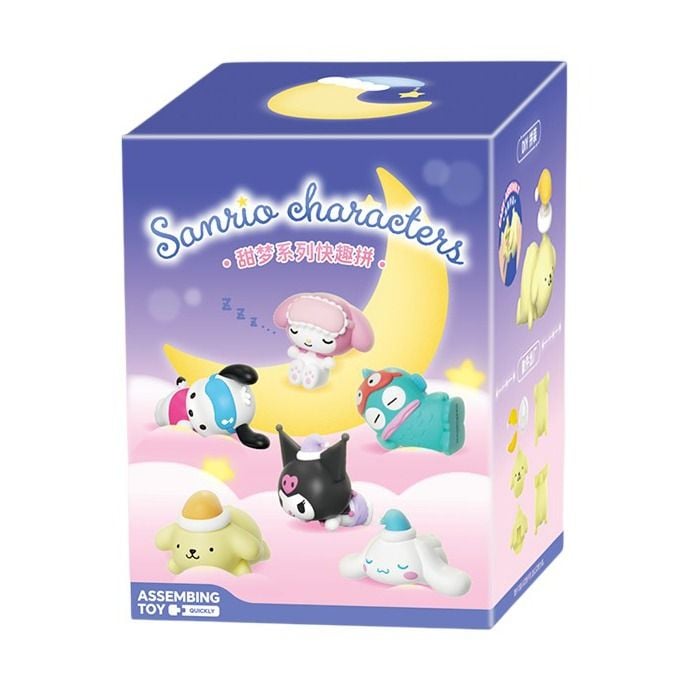 Moetch Sanrio Sweet Dreams Assembly Blind Box Collectible Figures, DIY ...